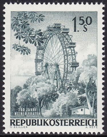 1966 200 Jahre Wiener Prater - Briefmarken-Versand-Welt, 0,30