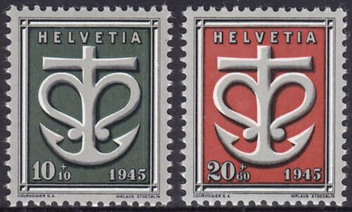 1945 Schweizer Spende an die Kriegsgeschädigten, 1,90